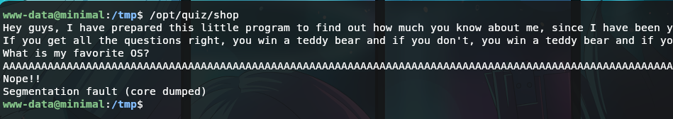 HackMyVM - Minimal - Writeup | Kanekik